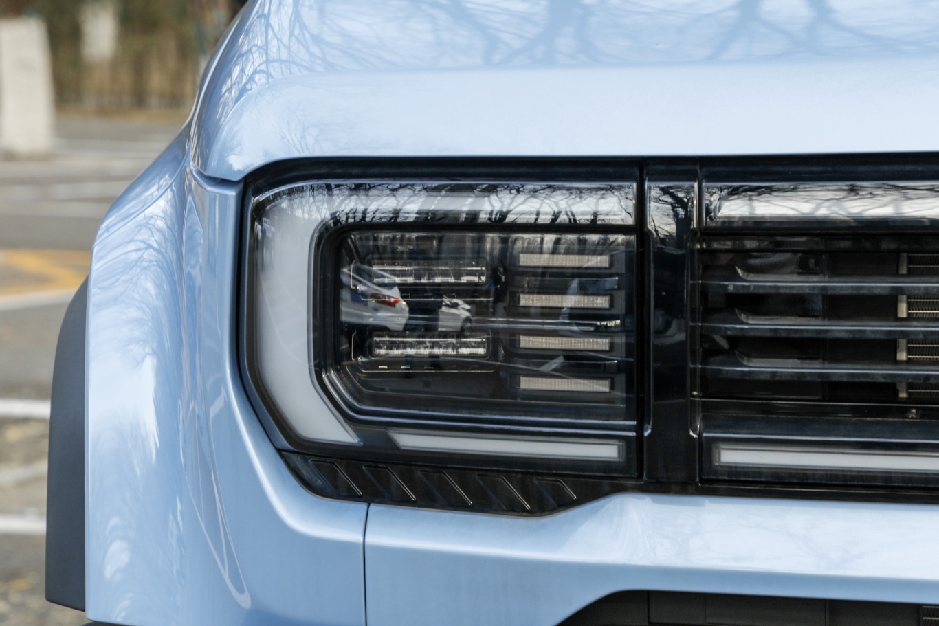 【北京越野BJ40增程1.5T 152km 进阶版外观灯组图片-汽车图片大全】-易车