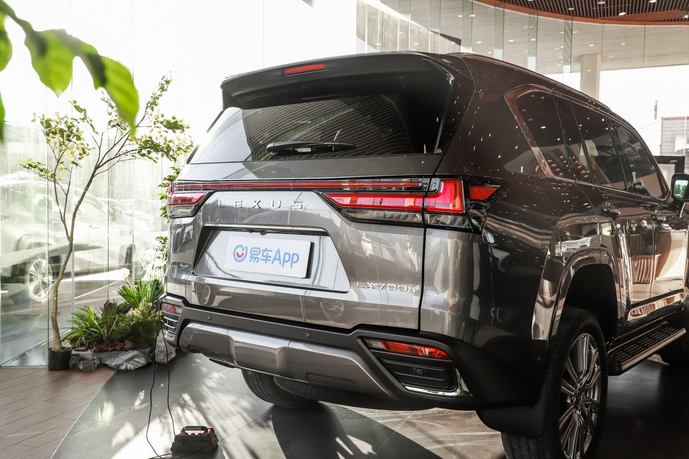 【雷克萨斯LXLX700h VIP领世版车尾特写图片-汽车图片大全】-易车