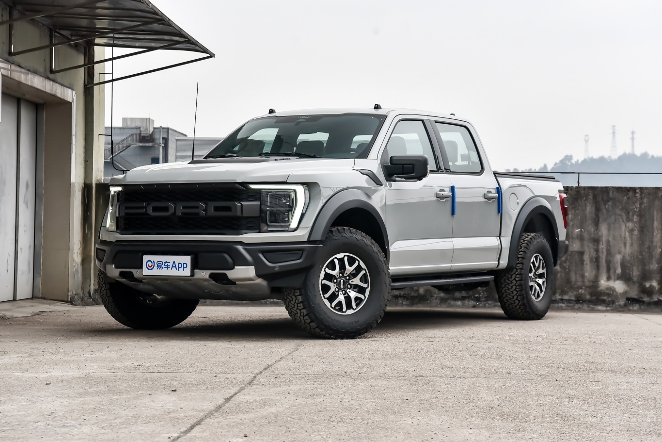 【福特F-1503.5T 猛禽傲雪冰晖特别版侧前45度车头向左水平图片-汽车图片大全】-易车