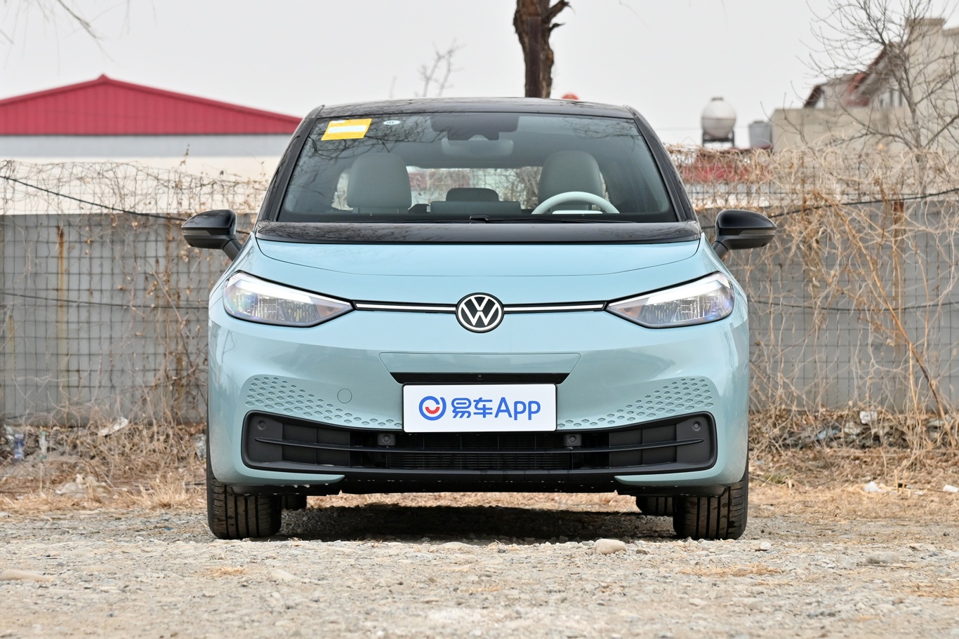 【大众ID.3聪明款 451km 出众版正前水平图片-汽车图片大全】-易车
