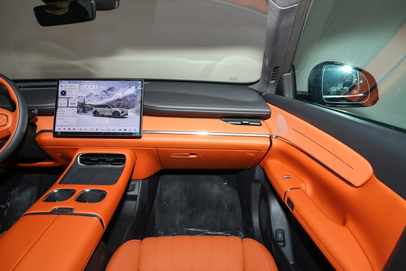 【长安启源Q071.5T 163km 高配版副驾驶位区域图片-汽车图片大全】-易车