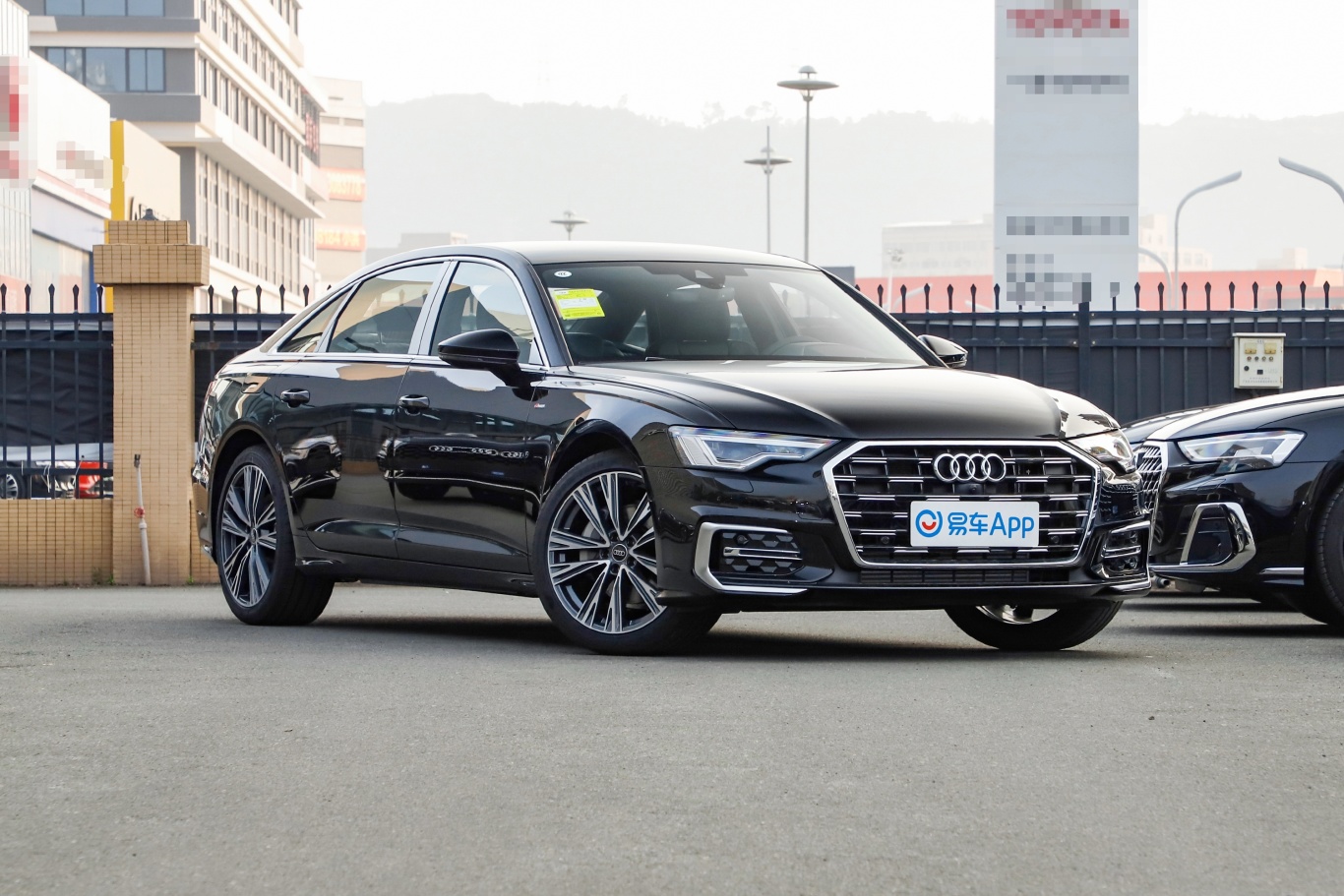 【奥迪A6L45 TFSI 臻选动感型侧前45度车头向右水平图片-汽车图片大全】-易车