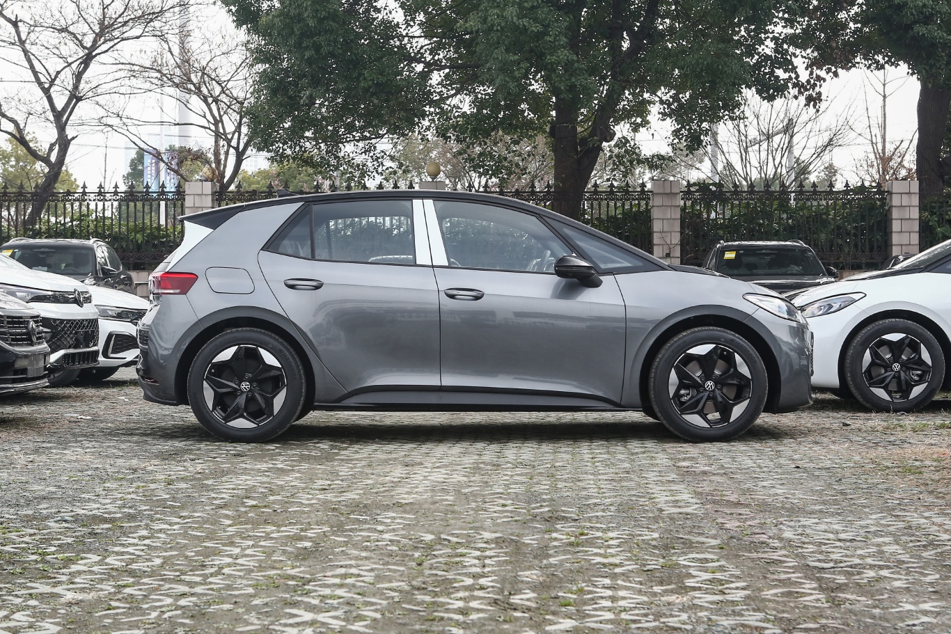 【大众ID.3聪明款 451km 极智版正侧车头向右水平图片-汽车图片大全】-易车