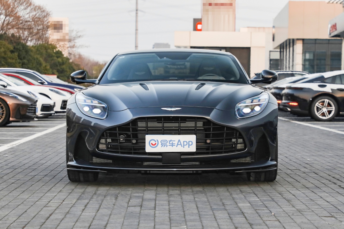 【阿斯顿·马丁DB124.0T V8正前水平图片-汽车图片大全】-易车