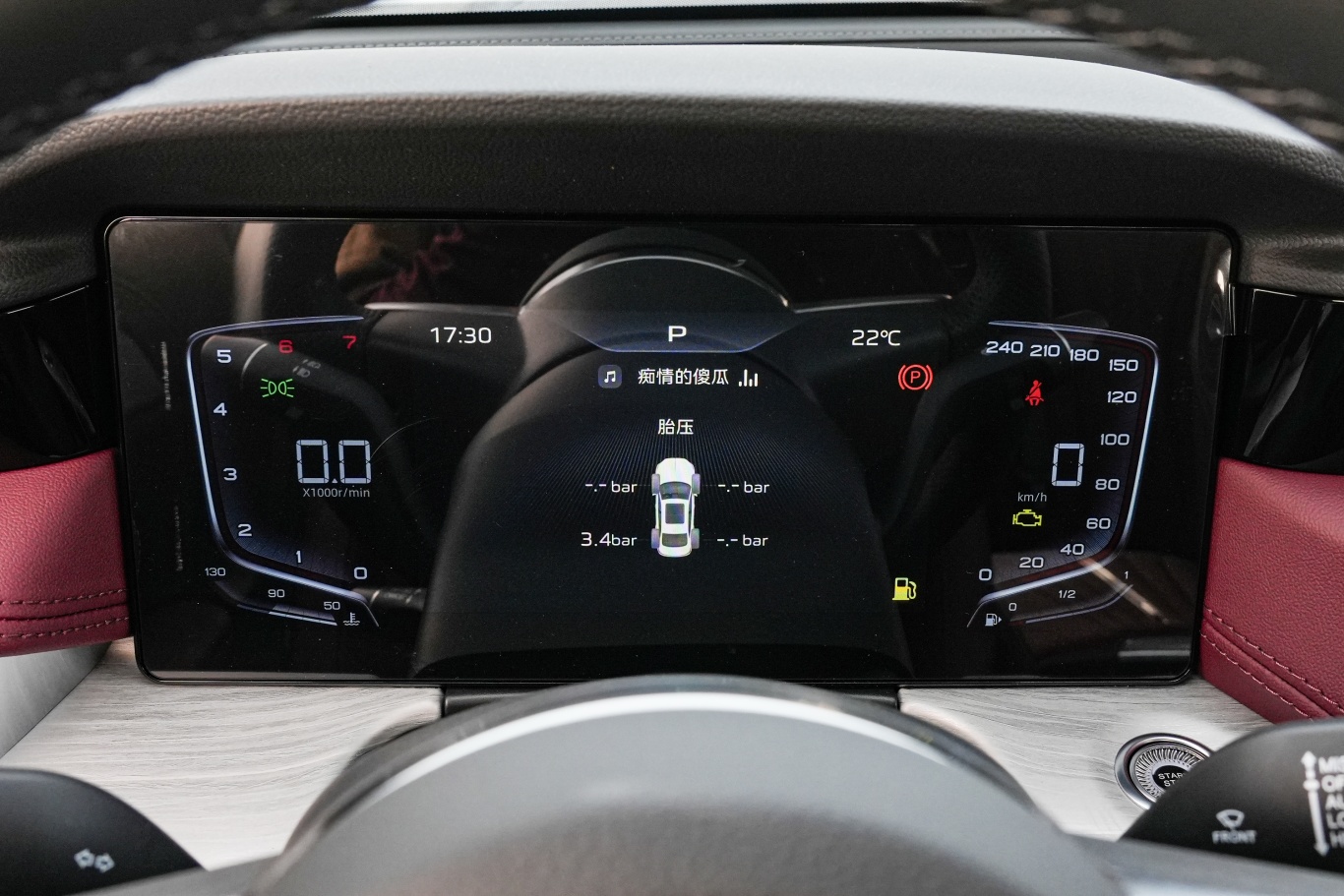 【红旗H51.5T 双离合60万辆纪念版仪表盘图片-汽车图片大全】-易车