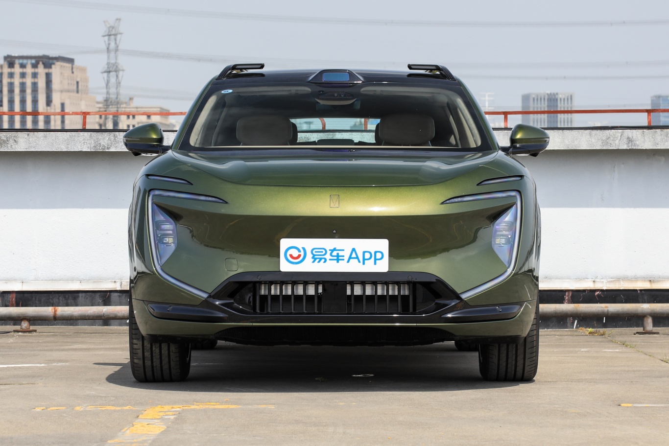 【阿维塔07纯电版 650km 后驱Max探索版正前水平图片-汽车图片大全】-易车