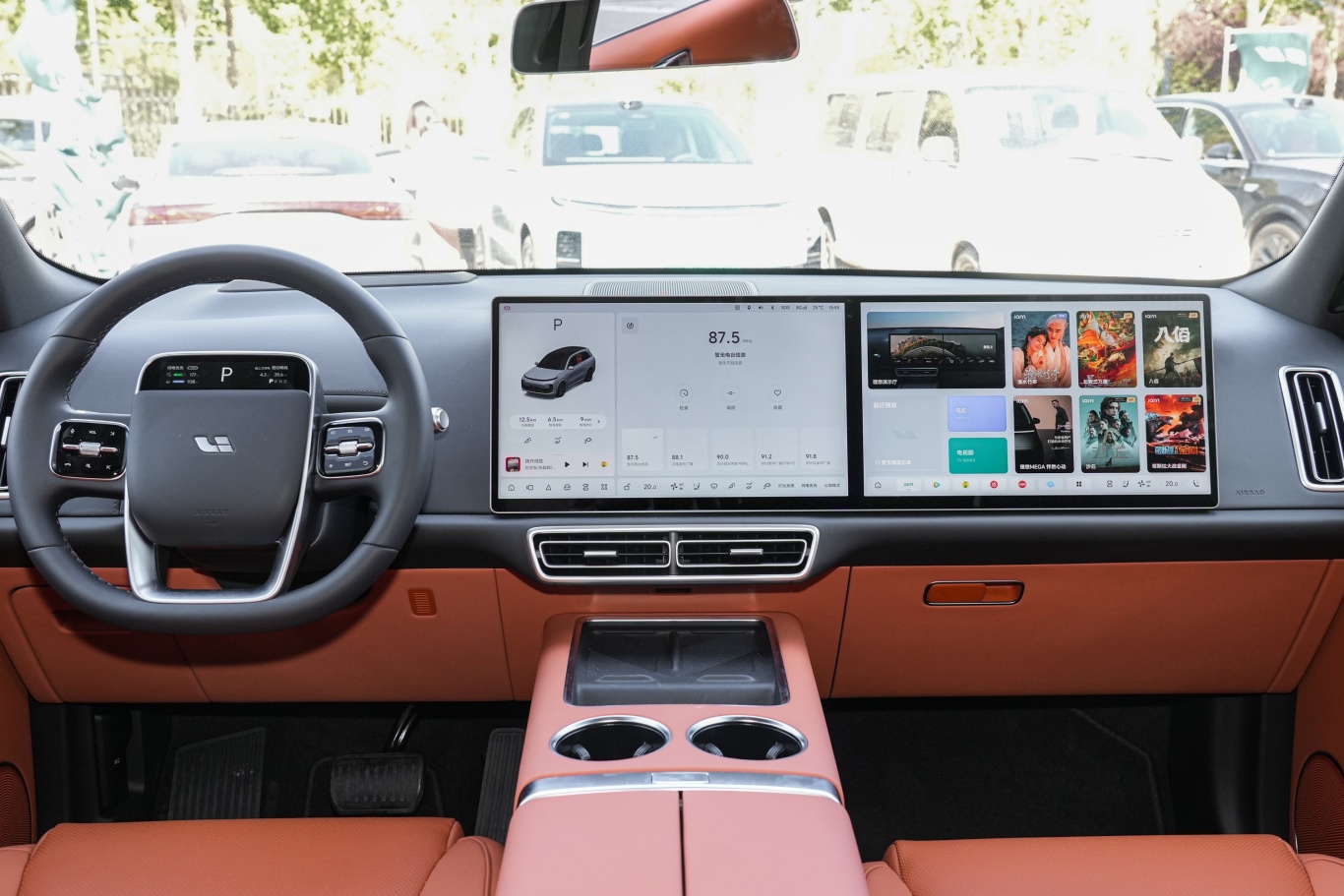 【理想L8Max 智能焕新版中控台整体图片-汽车图片大全】-易车