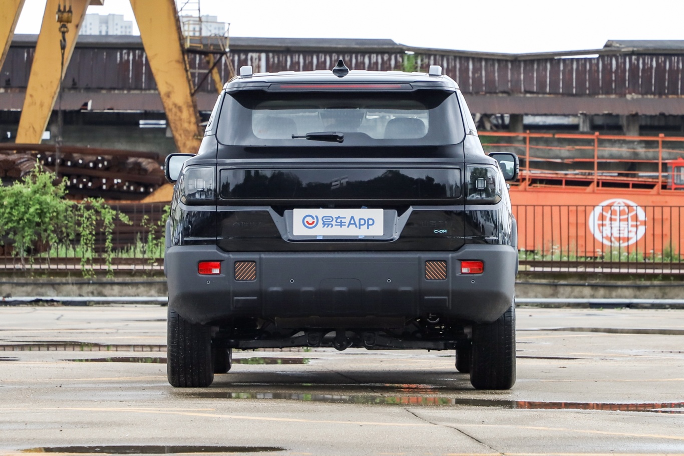 【山海T11.5T 226km 前驱穿越版正后水平图片-汽车图片大全】-易车