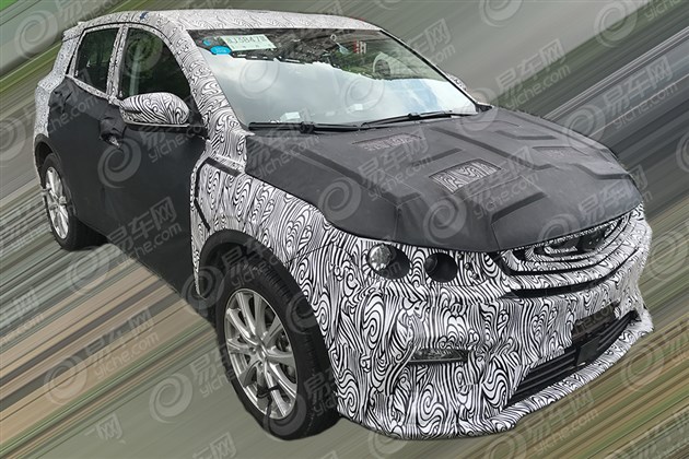 吉利全新小型SUV—SX11谍照曝光 定位高端_易车