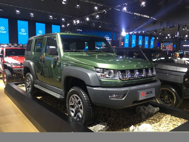 2017广州车展：北京BJ40L柴油版正式亮相_汽车产经网