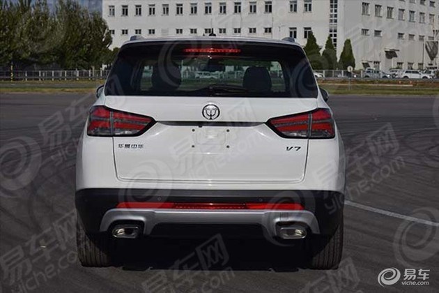 华晨中华V7将于今晚正式亮相 全新M8X平台打造/搭1.6T动力_汽车产经网