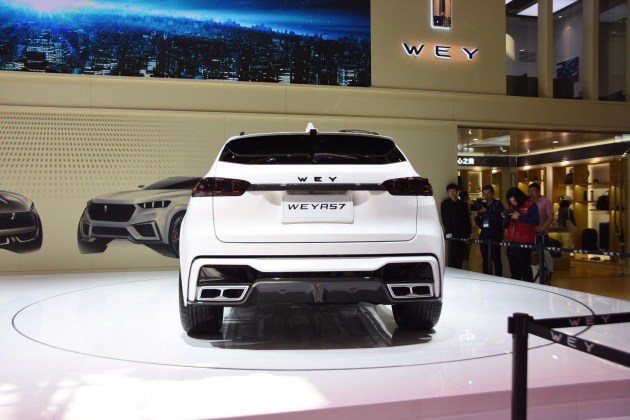 2018北京车展：WEY VV7定制版RS7亮相 运动性更强_汽车产经网
