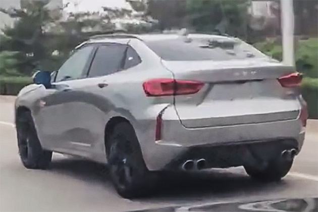 曝WEY轿跑SUV VV7x量产版谍照 延续概念车设计/2.0T动力_汽车产经网