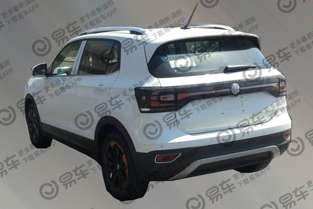 同步欧版设计 曝一汽-大众版T-Cross实车_易车