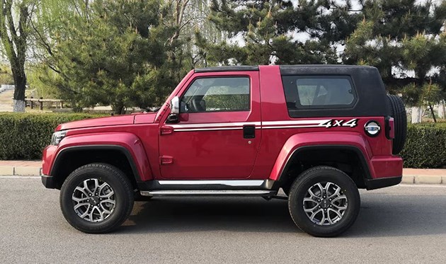 北京BJ40 SE申报图曝光 采用双门造型设计_汽车产经网