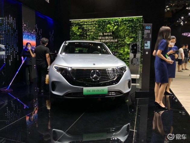 奔驰EQC 350上市 售49.98万元/续航415公里_汽车产经网