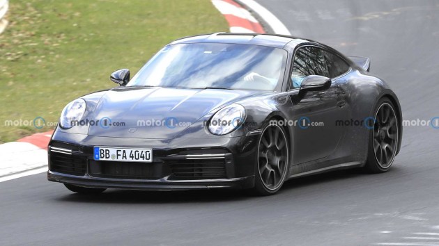 最早今年亮相 保时捷911 Sport Classic最新谍照曝光_易车